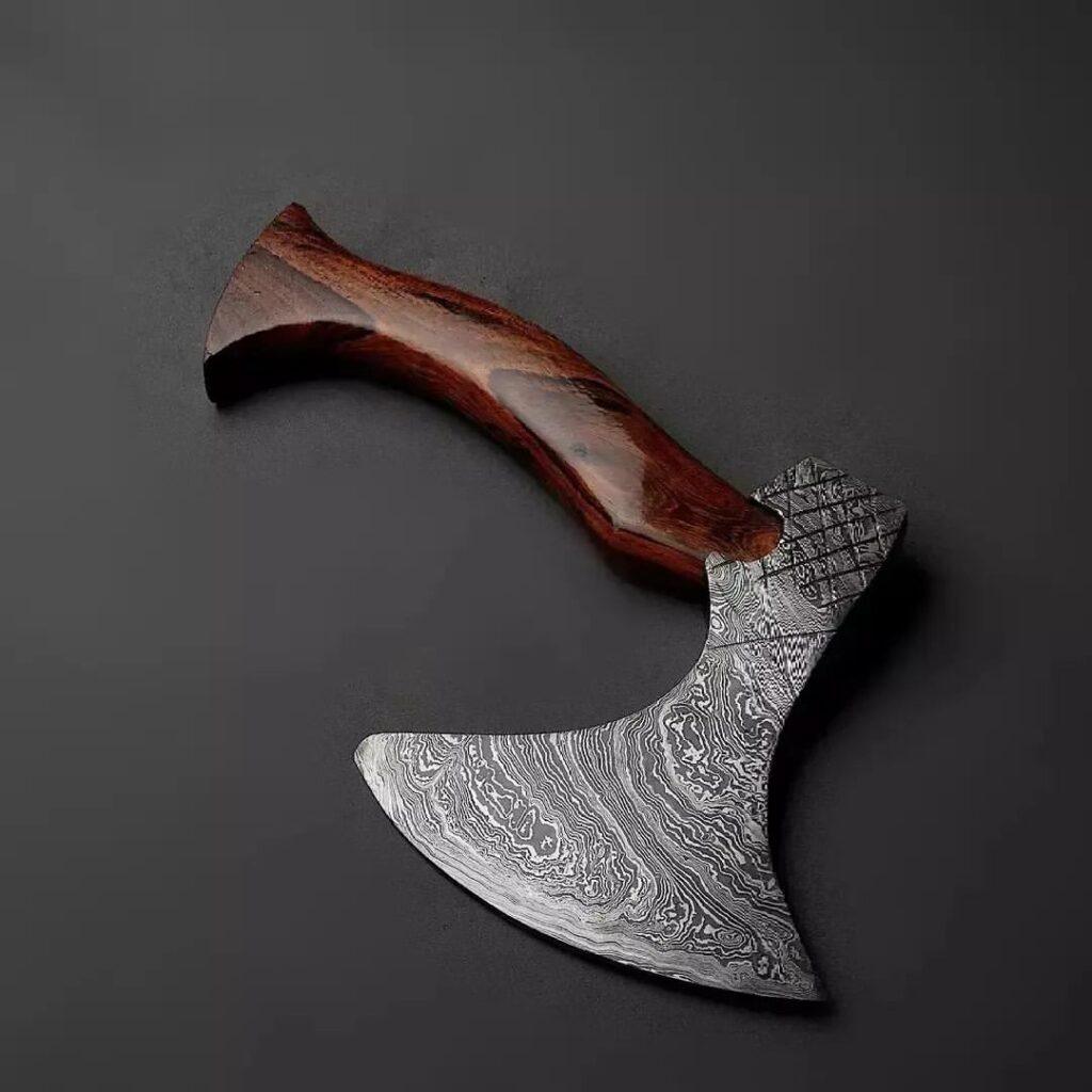 Damascus Pizza Axe-Elevate Your Pizza-Making | Damascus Shop